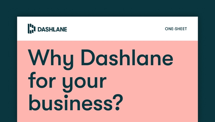 Dashlane for Teams and Businesses | Dashlane